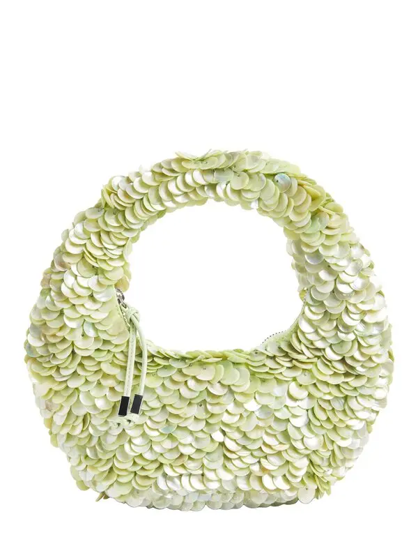 Staud Embellished Reef Top-handle Bag - Green