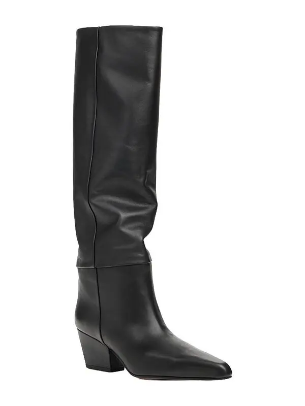 Paris Texas Jane Knee High Boots - Black