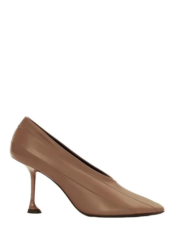 Proenza Schouler Leather Pieced Pumps - Ash