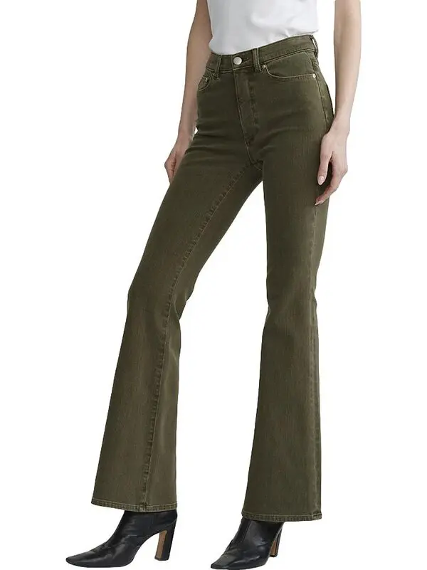 DL1961 Bridget High Rise Bootcut Jeans - Pine