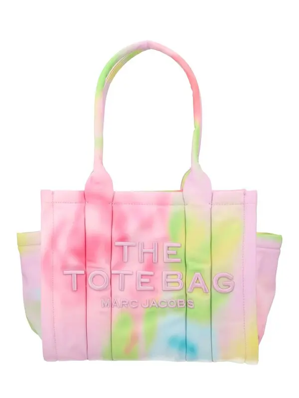 Marc Jacobs Blurred Floral Medium Tote Bag - Multicolour