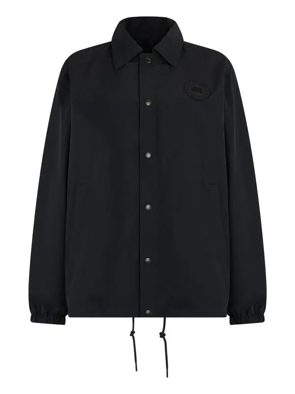 Canada Goose Sporty Windbreaker With Adjustable Fit - Black
