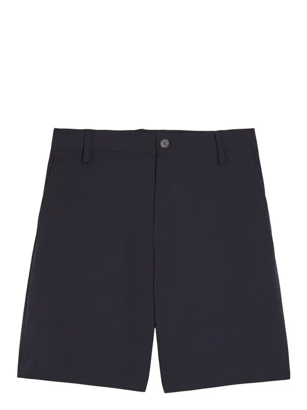 RAITH Luiz Hybrid Stretch-jersey Shorts - Navy
