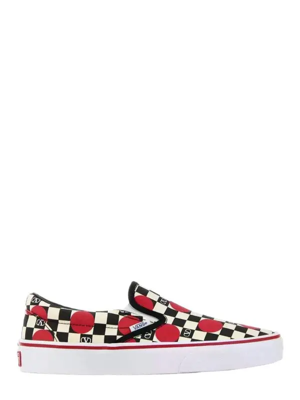 Valentino Garavani X Vans Checkerboard Slip-on Sneakers - Neutrals