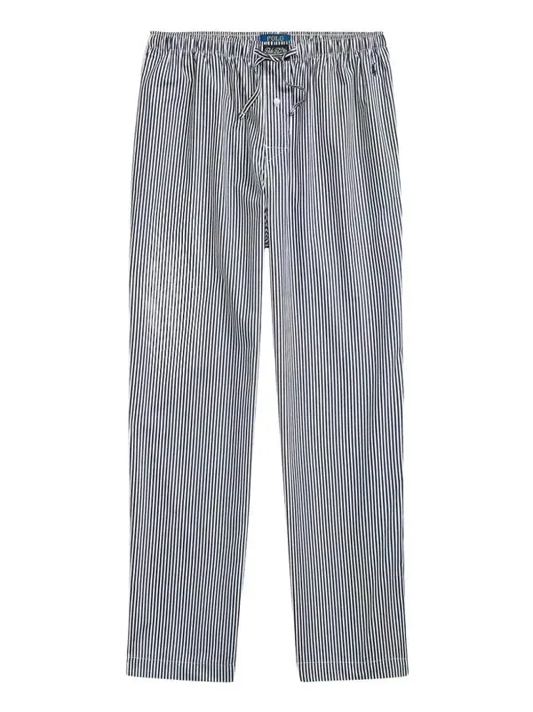Polo Ralph Lauren Polo Bear Striped Pajama Trousers - Blue
