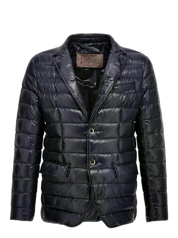 Herno Quilted Padded Jacket - Blue