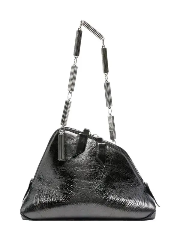 Attico La Scala Metallic-effect Chain-link Tote Bag - Grey