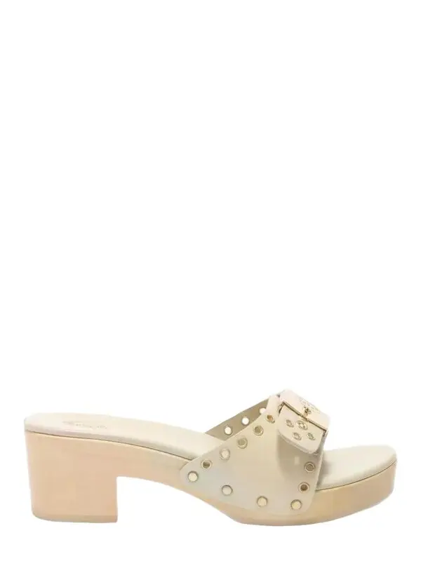DR. SCHOLL'S SHOES Pescura Ibiza Leather Heeled Sandals - Neutrals