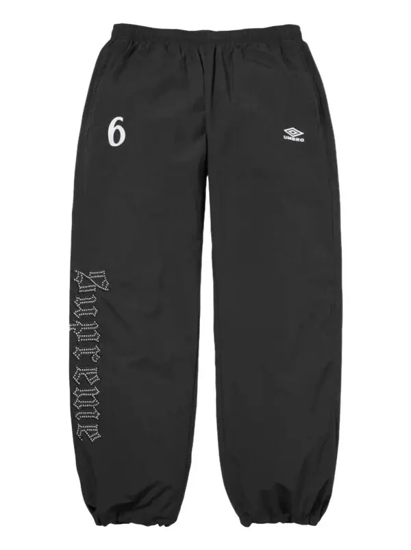 Supreme X Umbro Ss26 Rhinestone Track Pant - Black