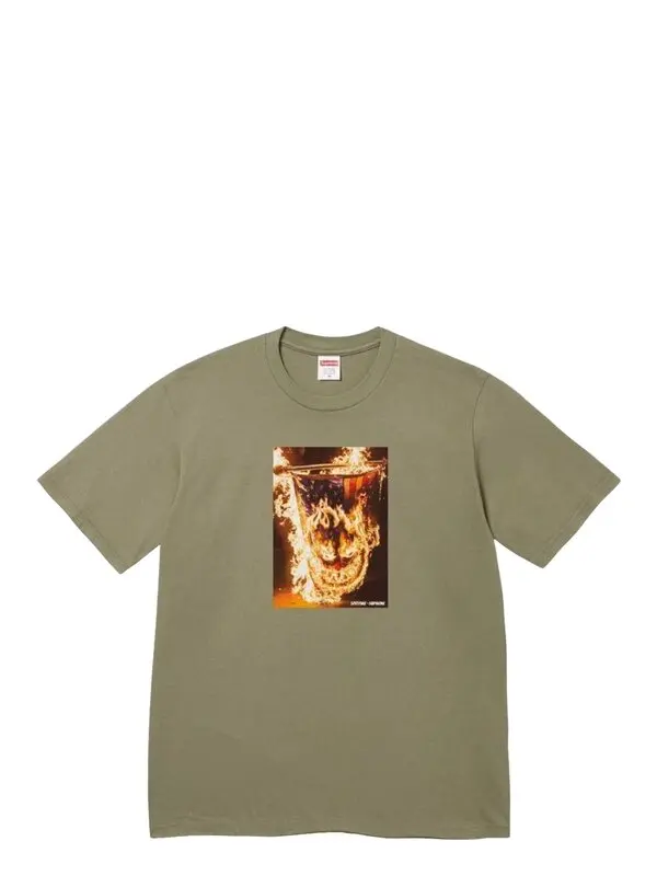Supreme X Spitfire Ss26 Flag T-shirt - Green