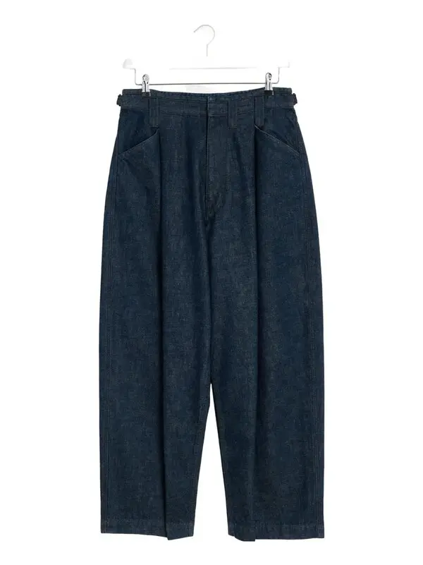 LEMAIRE Pleated Workwear Jeans - Indigo