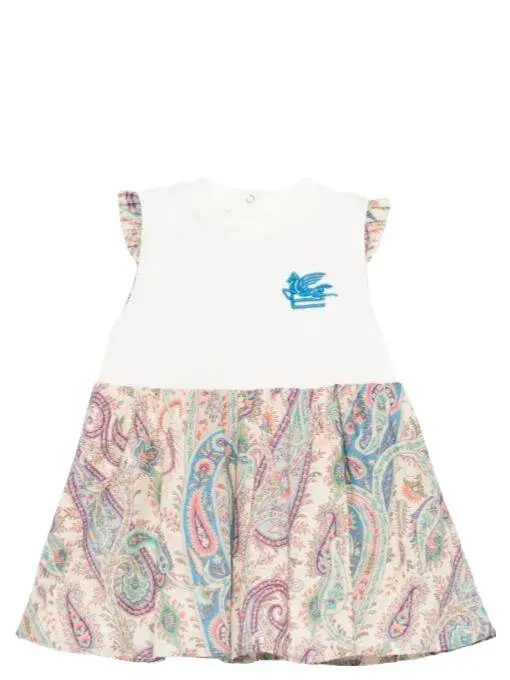 Etro Ruffled Paisley-print Dress - Multicolor