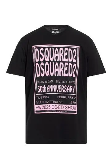 Dsquared2 T-shirt Size Cotton - Black