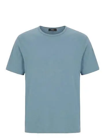 Theory T-shirt Size Pima Cotton - Blue