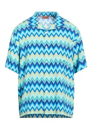 Missoni Shirt Size Viscose - Blue