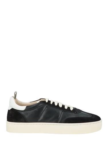 Officine Creative Leather Sneakers - Black