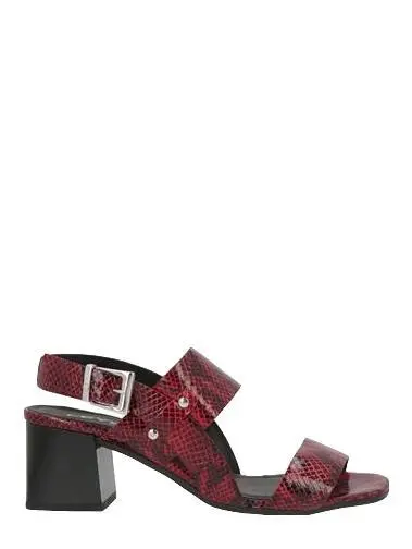 KEYS Sandals In Garnet Synthetic Material - Red