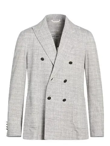 CIRCOLO 1901 Blazer Size Cotton, Elastane - Grey