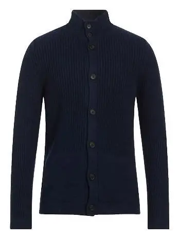 ARAGONA Midnight Wool And Cashmere Cardigan - Blue