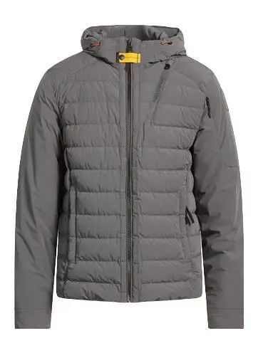 PARAJUMPERS Quilted Hooded Down Jacket - Grey