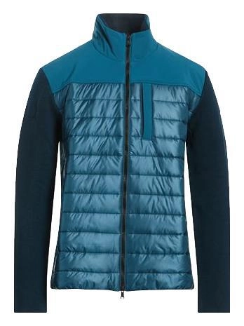 Paul & Shark Padded Nylon And Wool Jacket - Deep Teal