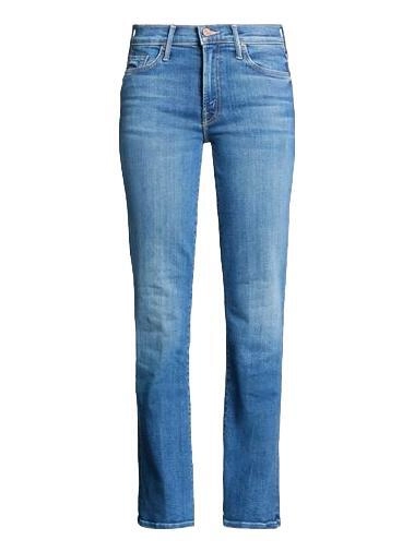 MOTHER Flared Jeans In Medium Wash - Blue