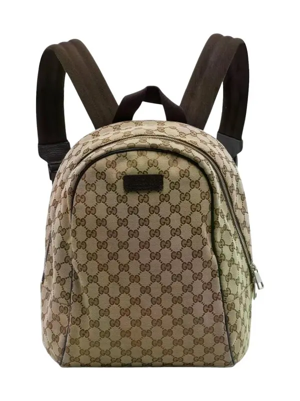 Gucci Gg Canvas Backpack - Neutrals