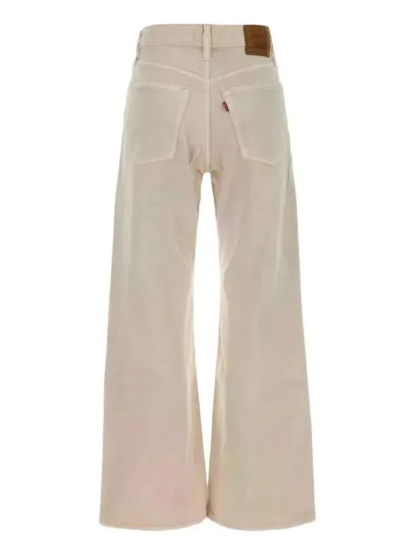 LEVI'S Wide Leg Cotton Jeans - Neutrals