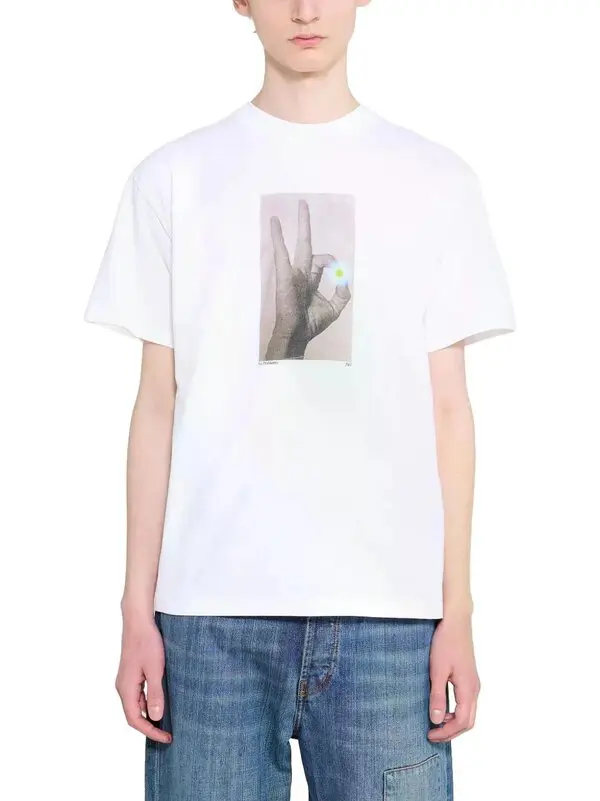 NO PROBLEMO Pill Graphic T-shirt - White