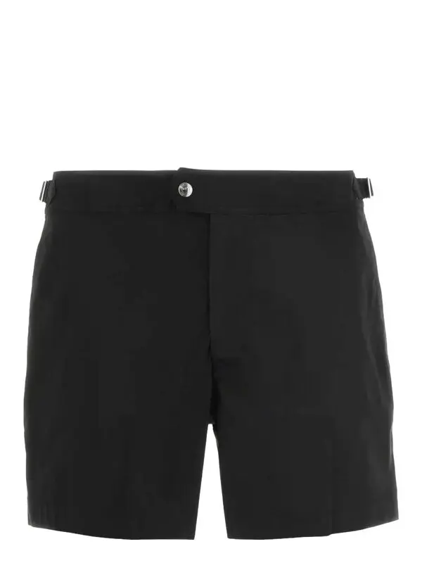 TOM FORD Buckle-fastening Swim Shorts - Black
