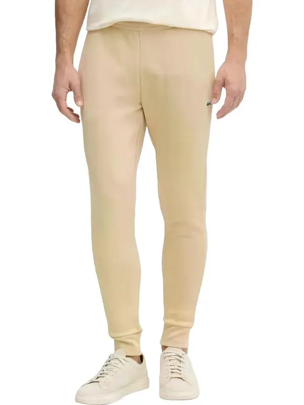 Lacoste Logo-patch Track Pants - Yellow