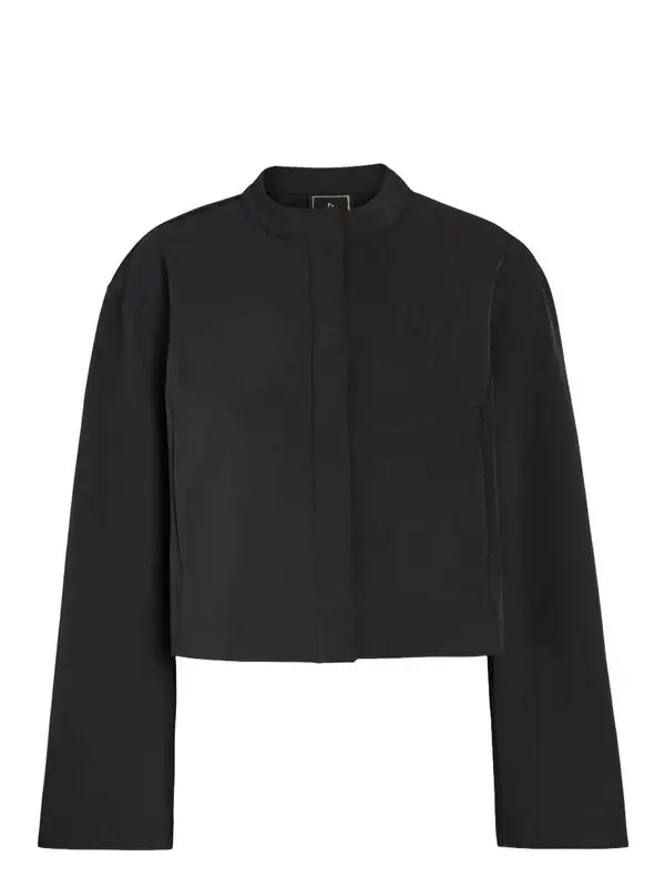 Nike High-neck Panelled Jacket - Black