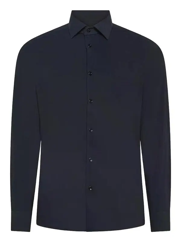 CRUNA Manhattan Plain Shirt - Blue