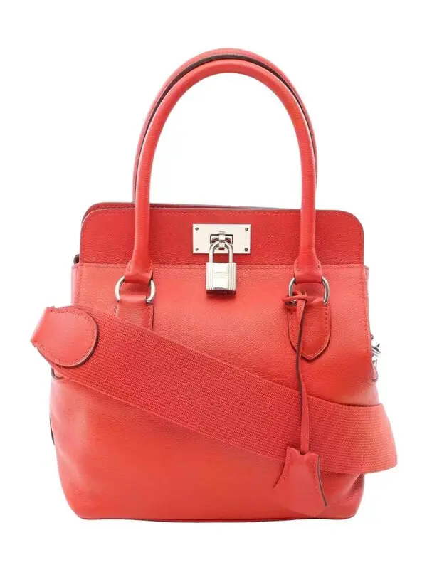 Hermès Toolbox Two-way Handbag - Red