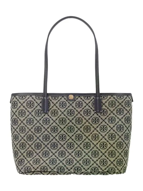 Tory Burch T Monogram Jacquard Tote Bag - Neutrals