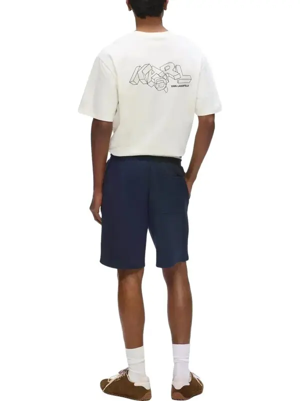 Karl Lagerfeld Ikon Track Shorts - Blue