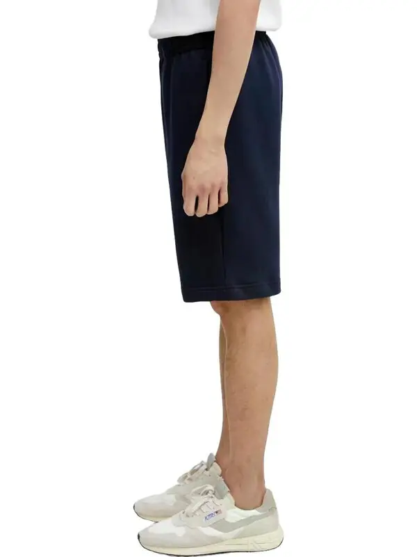 Lacoste Logo Patch Drawstring Shorts - Blue