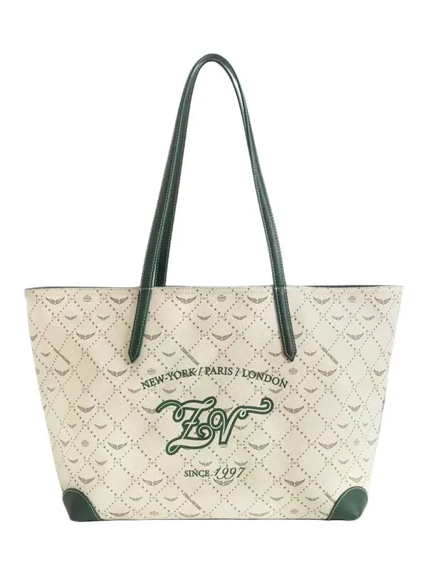 Zadig&Voltaire Z Shopper Monogram Tennis Bag - Neutrals
