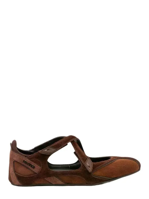 Attico Floor 01 Ballet Flats - Brown