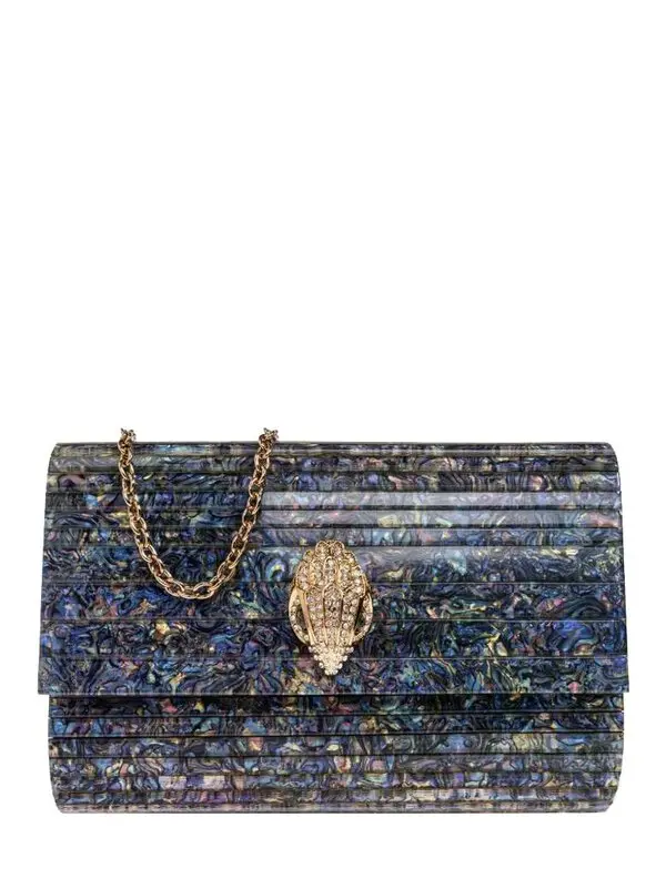 Kurt Geiger Party Eagle Mini Clutch Bag - Blue