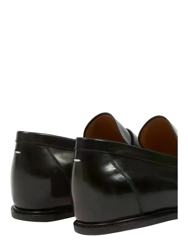 MAISON MARGIELA Leather Loafers - Black
