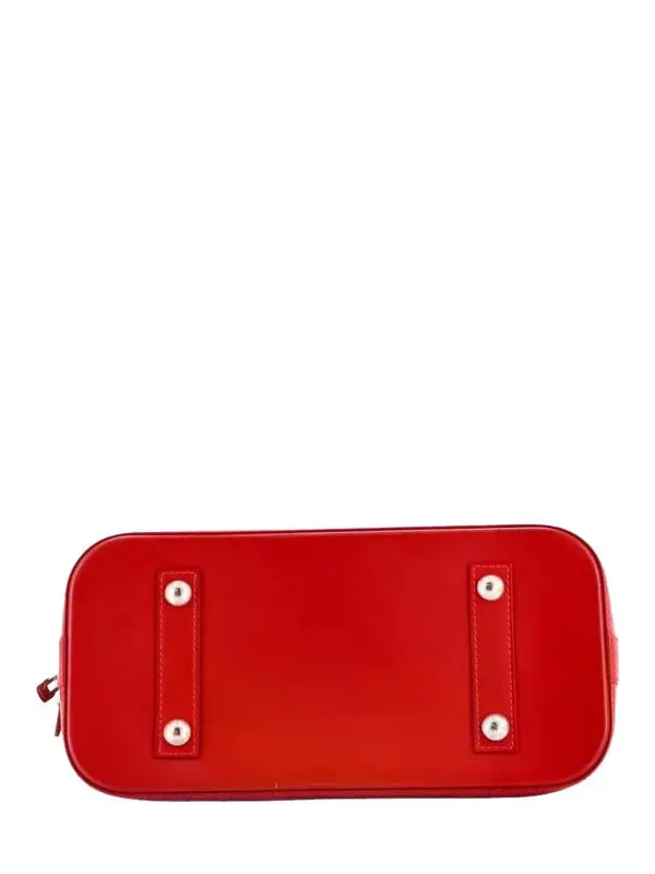 LOUIS VUITTON Alma Handbag Epi Leather Pm Satchel - Red