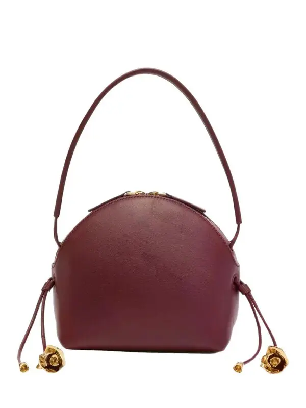 Erdem Flora Leather Mini Bag - Red
