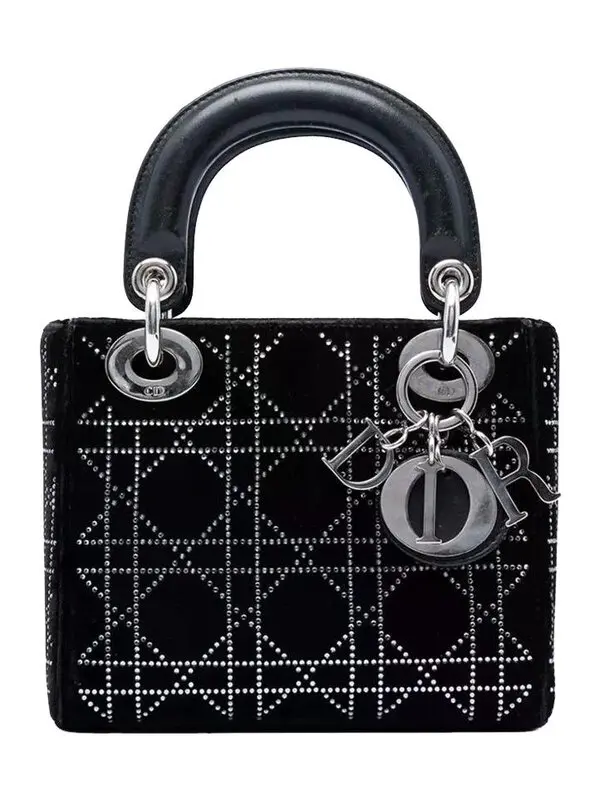 Dior Mini Lady Satchel - Black