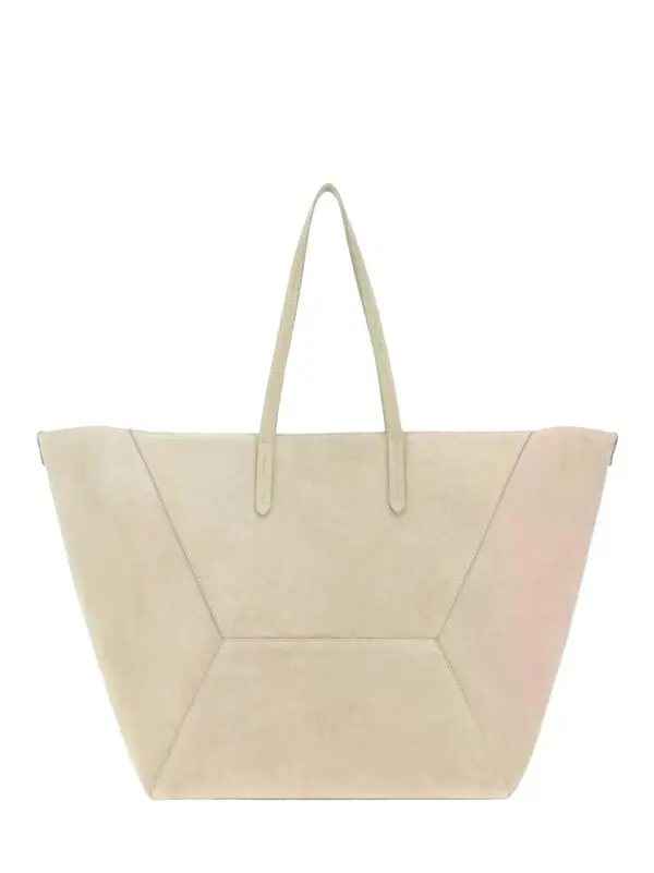 Brunello Cucinelli Suede Tote Bag - Neutrals