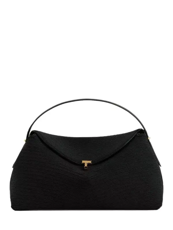 TOTEME T-lock Fastening Tote Bag - Black