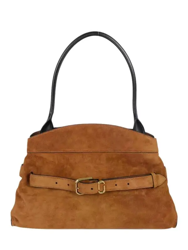 Marc Jacobs Dakota Suede Satchel Bag - Brown
