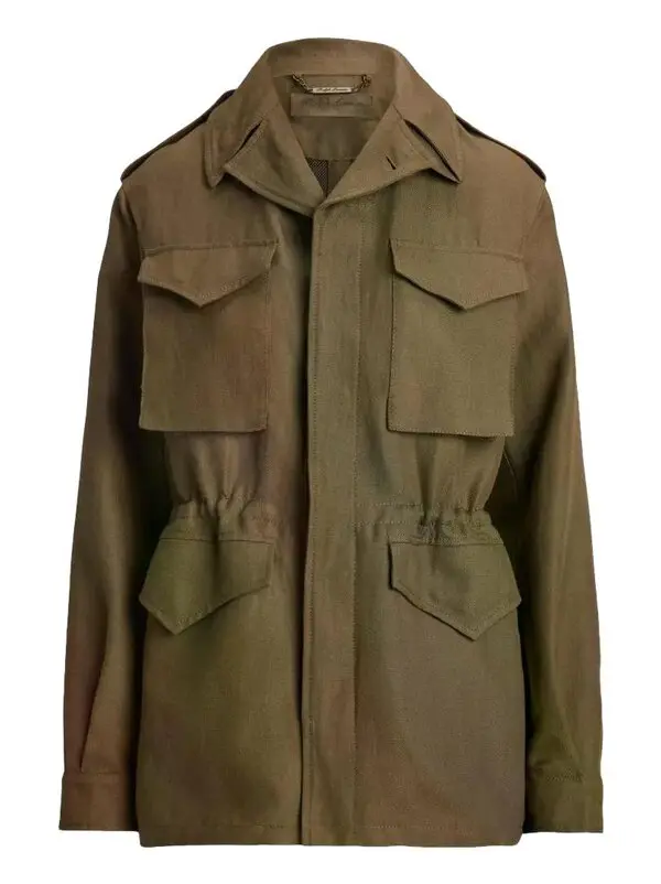 Ralph Lauren Notch Lapel Utility Jacket - Brown