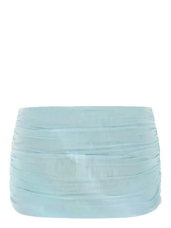 Gimaguas Daria Ruched Shorts - Blue