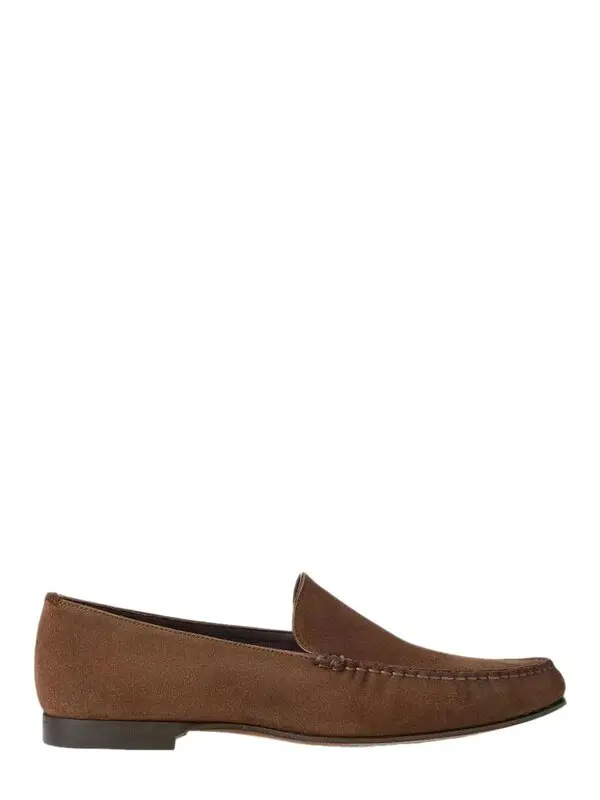 Ralph Lauren Darcey Hand-stitched Loafers - Brown